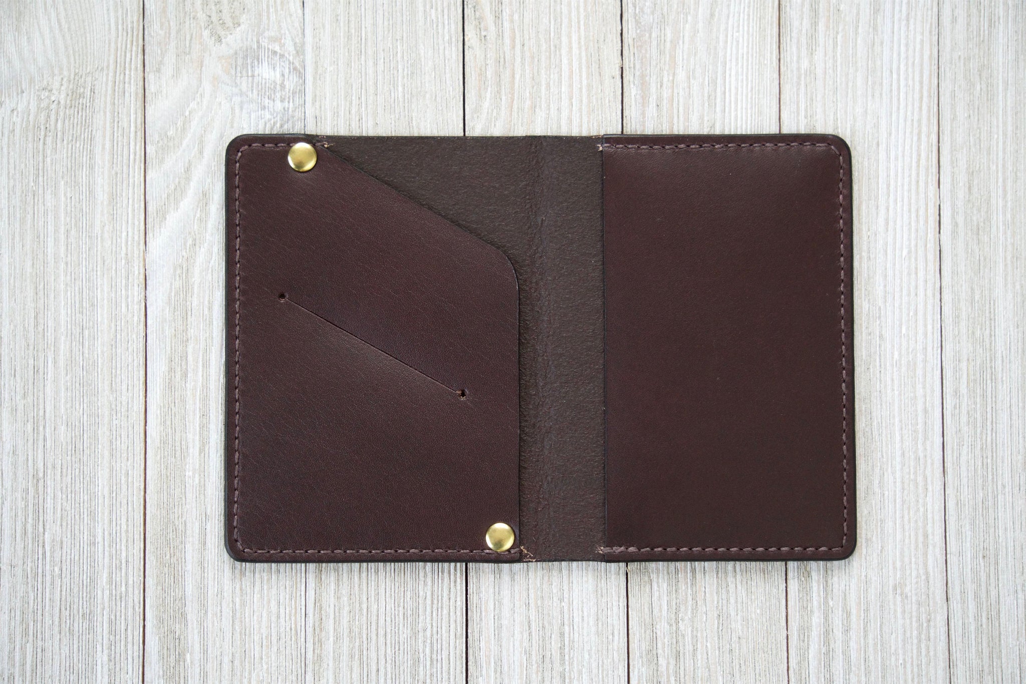 Passport Wallet In Chocolate – Rugged Minimalist